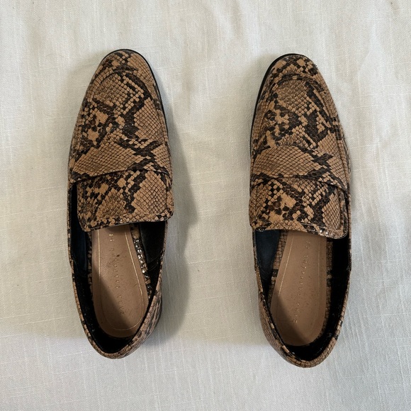 Zara | Shoes | Zara Snake Loafers | Poshmark